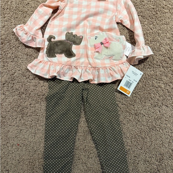 Rare Editions | Matching Sets | Rare Editions Blush Checkered Outfit ...